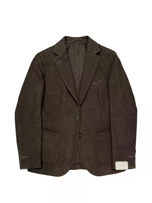 Eleventy Notched-lapel Single-breasted Blazer