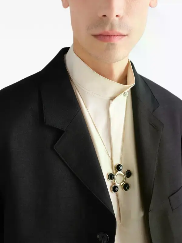 LEMAIRE Garment Ornament And Necklace In Brass