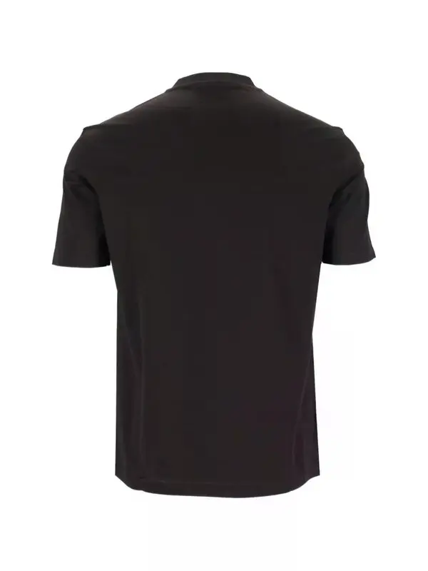 Emporio Armani Logo-embroidered T-shirt