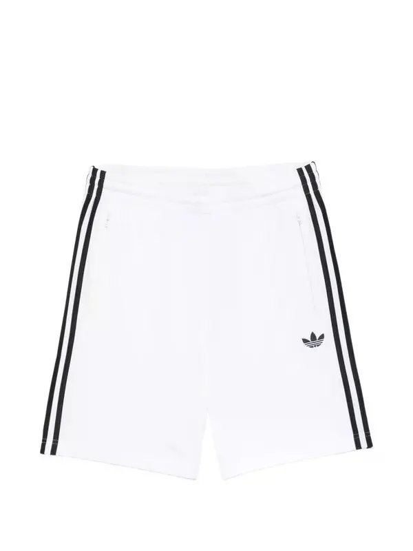 Adidas Side-stripe Logo-print Shorts