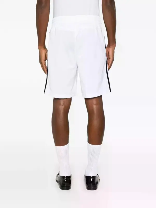 Adidas Side-stripe Logo-print Shorts