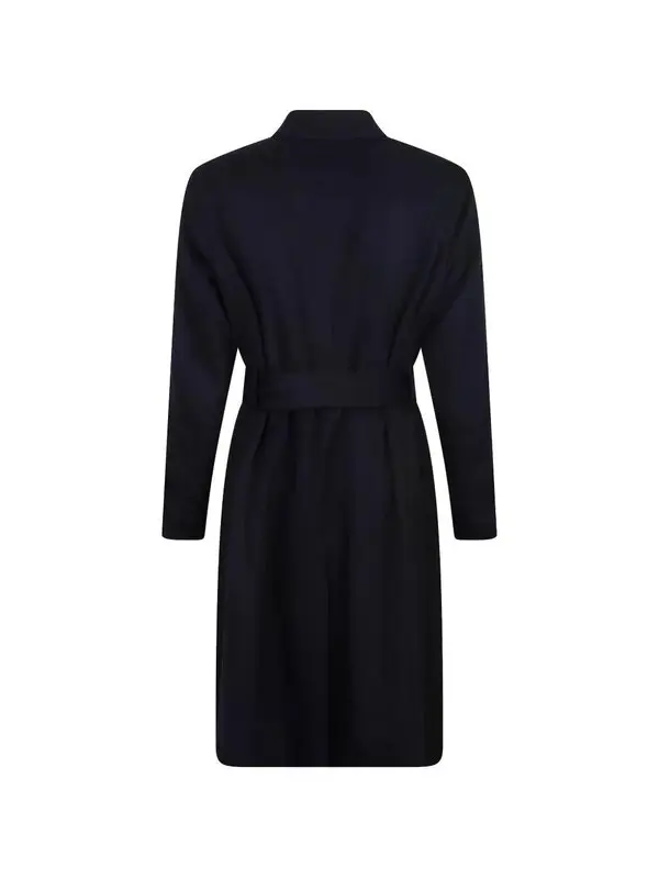 LARDINI Belted Button-front Coat