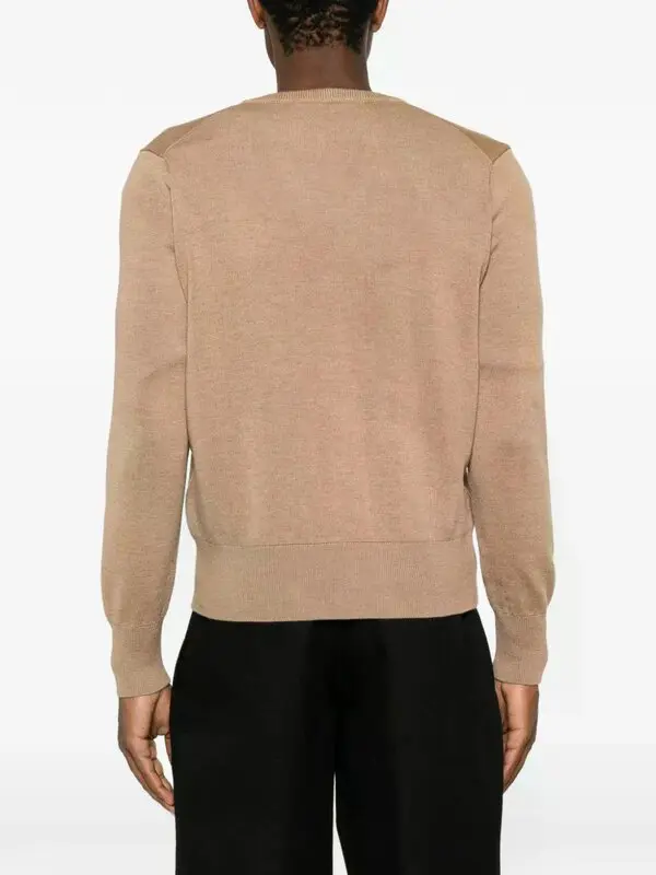 AMI Paris De Coeur V-neck Cardigan