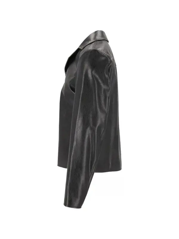 MAISON MARGIELA Button-up Notched-lapel Biker Jacket