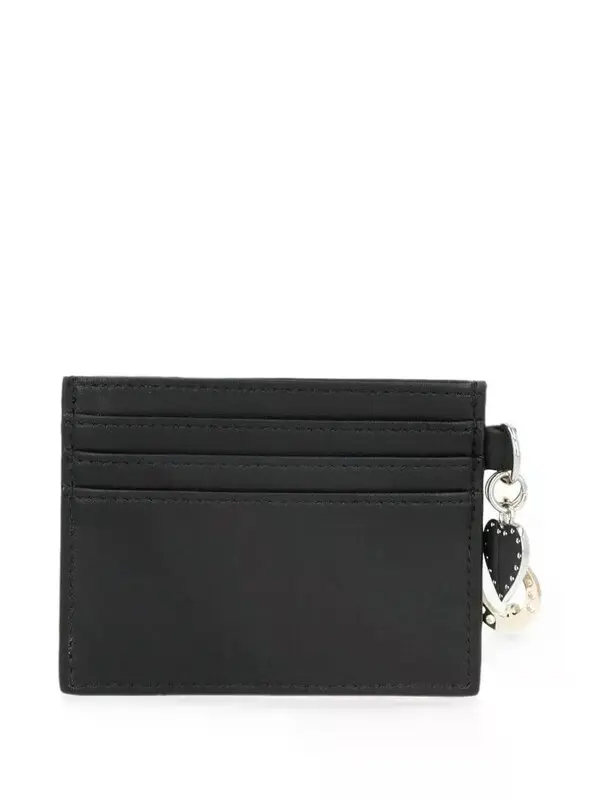 VIVIENNE WESTWOOD Orb-plaque Charm Card Holder - Black
