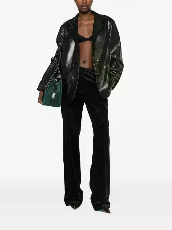 TOM FORD Polka-dot Velvet Trousers