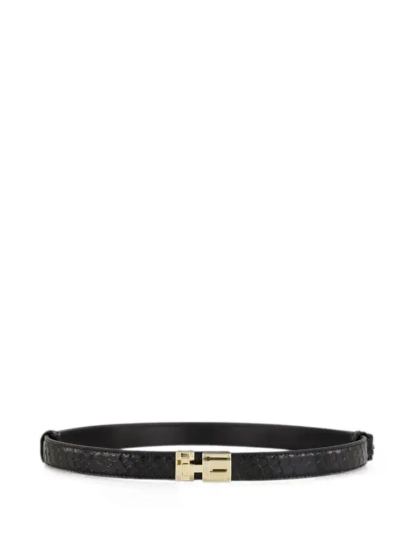 TOM FORD Braided-effect T-clasp Belt