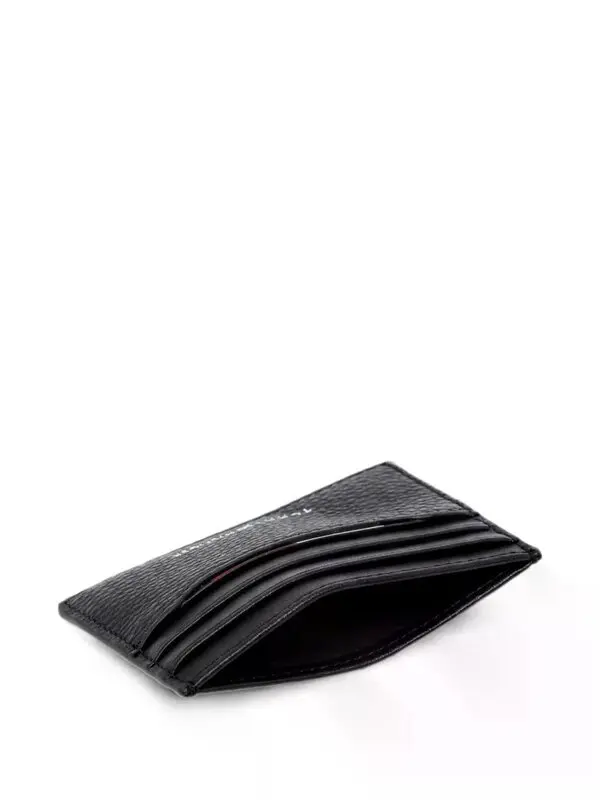 Tommy Hilfiger Logo-lettering Grained Card Holder