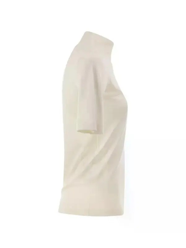 Brunello Cucinelli High-neck Elbow-length Cashmere Sweater