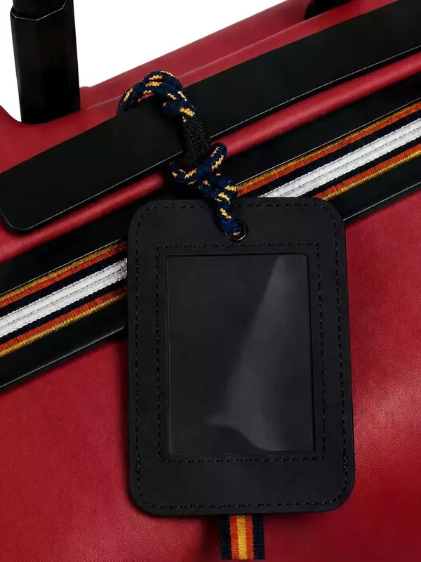 K-WAY Eudoxie Logo-embossed Luggage - Red