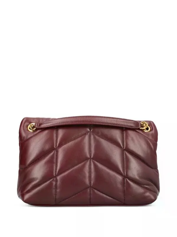 Saint Laurent Puffer Small In Lambskin Bag