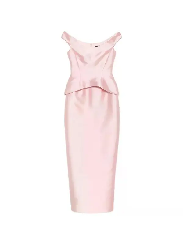 Solace London Pieta Maxi Dress - Pink