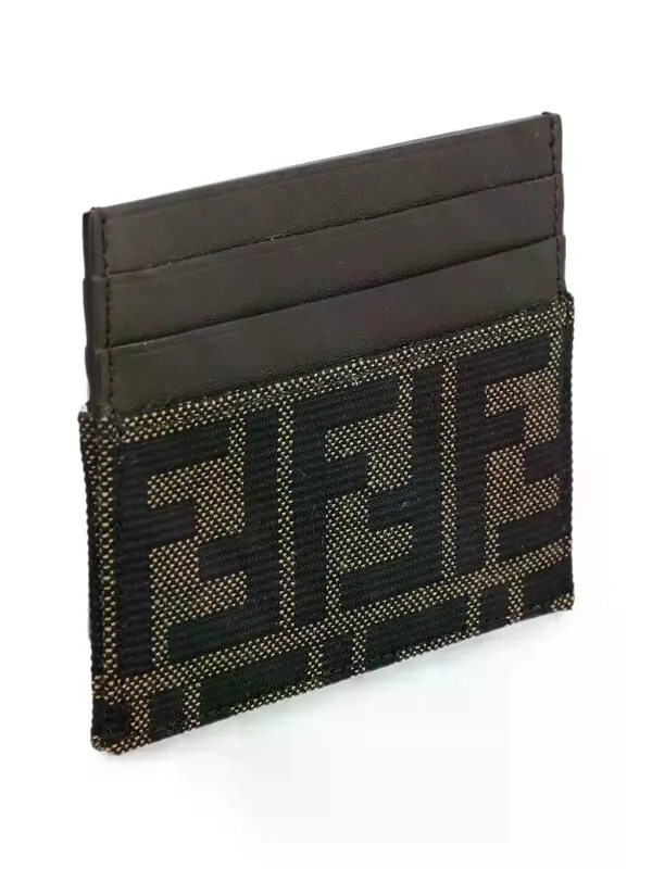 Fendi Ff Jacquard Card Holder