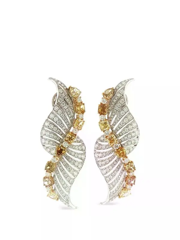 HYT JEWELRY Wing Diamond Earrings