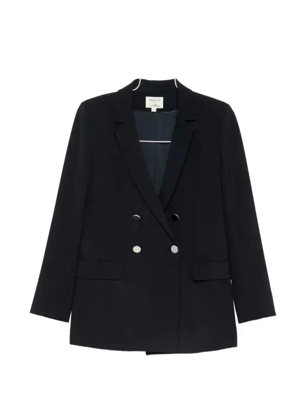 MAISON123 Florine Double-breasted Notched-lapels Blazer