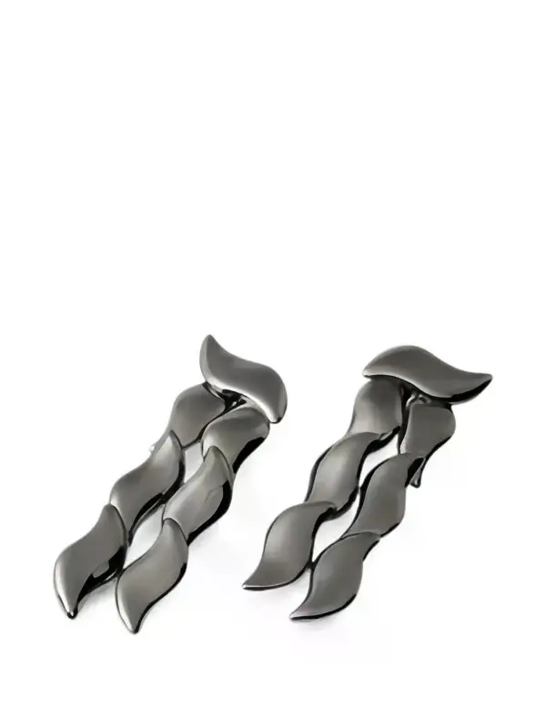 Valentino Garavani Shadowshine Drop Earrings - Silver