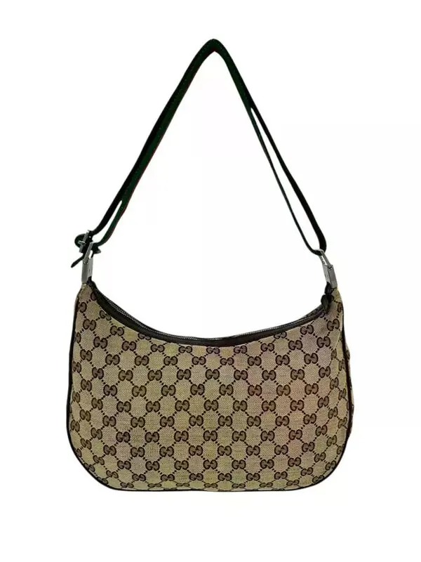 Gucci 2000-2015 Gg Canvas Web Crossbody Bag