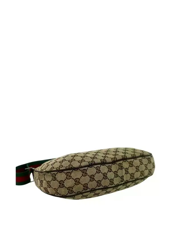 Gucci 2000-2015 Gg Canvas Web Crossbody Bag