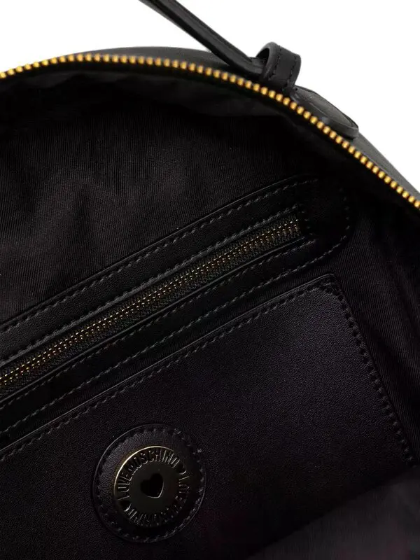 Moschino Logo-plaque Buckle Backpack