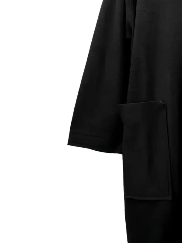 Yohji Yamamoto Button-fastening Patch-pocket Coat