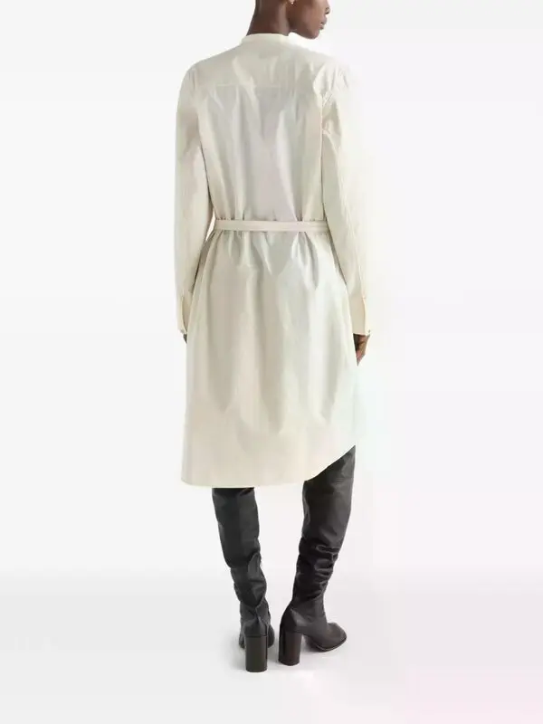 LEMAIRE Sailor Dress In Washed Cotton And Silk Blend