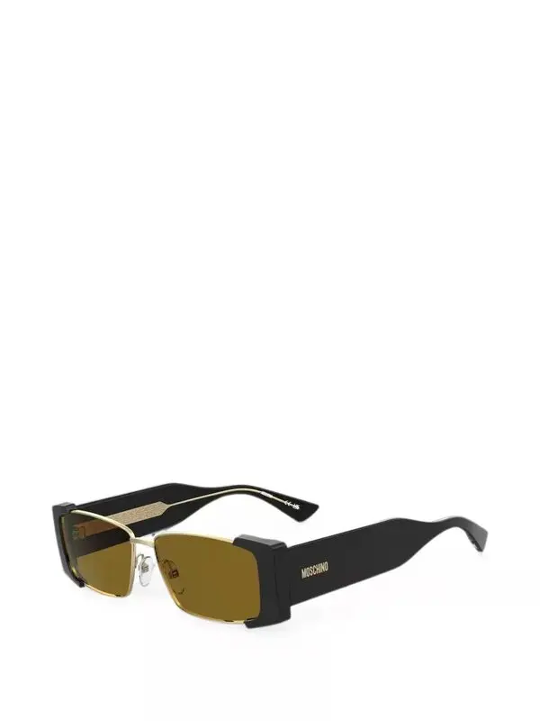 Moschino Rectangle Frame Sunglasses