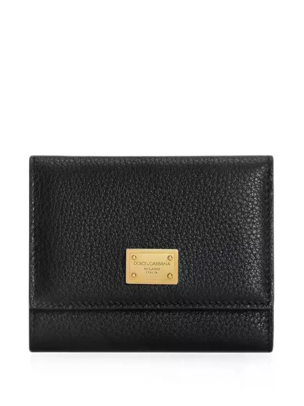 Dolce & Gabbana Calfskin Wallet - Black