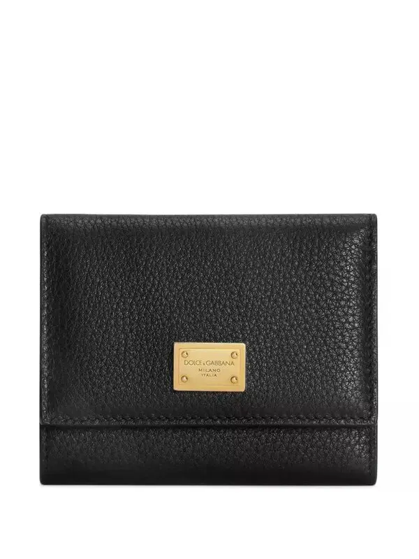 Dolce & Gabbana Calfskin Wallet - Black