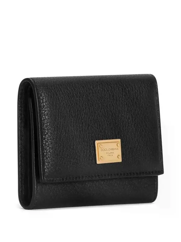 Dolce & Gabbana Calfskin Wallet - Black