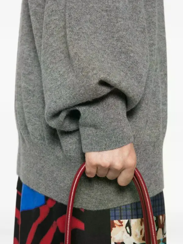 Sofie D'hoore Roll Neck Balloon Sleeve Knit