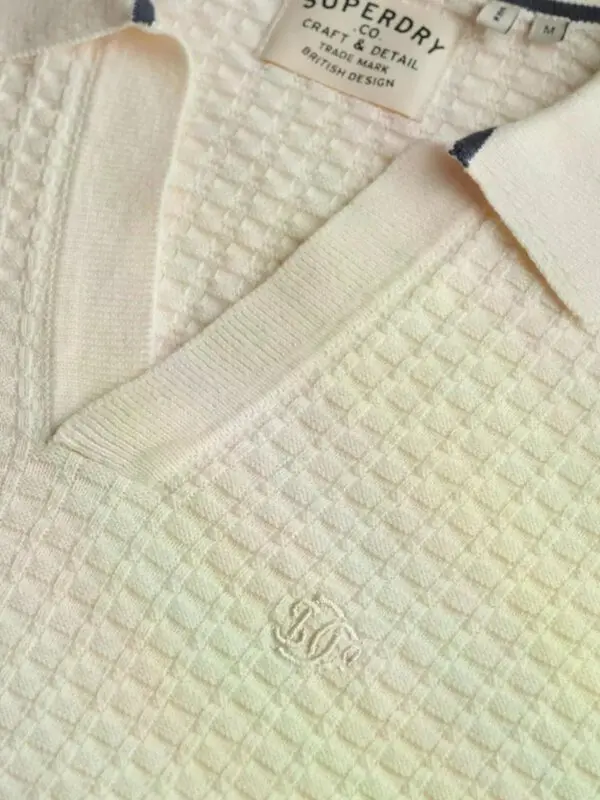 Superdry Johnny Collar Knitted Polo Shirt