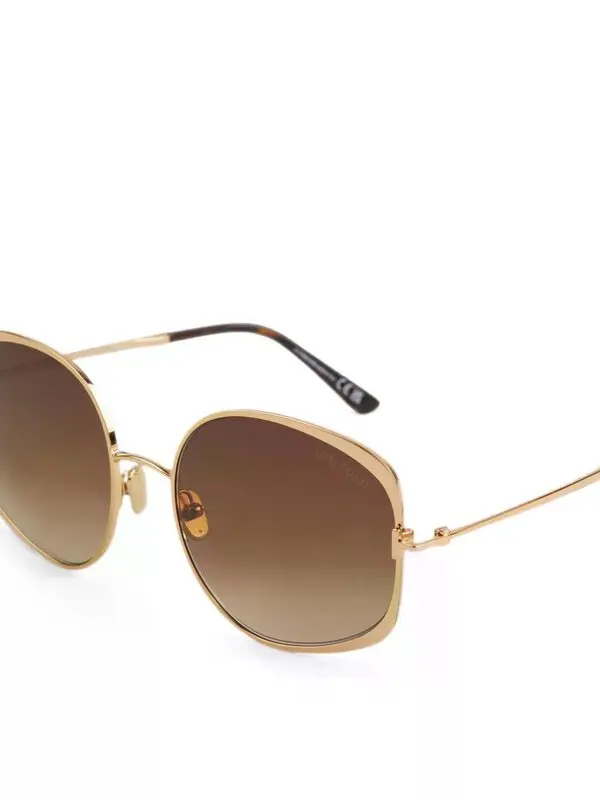 TOM FORD Geometric-frame Sunglasses