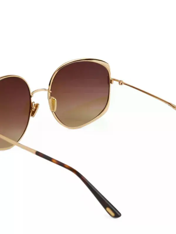 TOM FORD Geometric-frame Sunglasses
