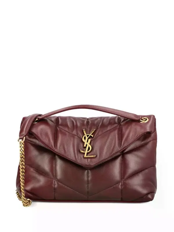Saint Laurent Puffer Matelassé Shoulder Bag