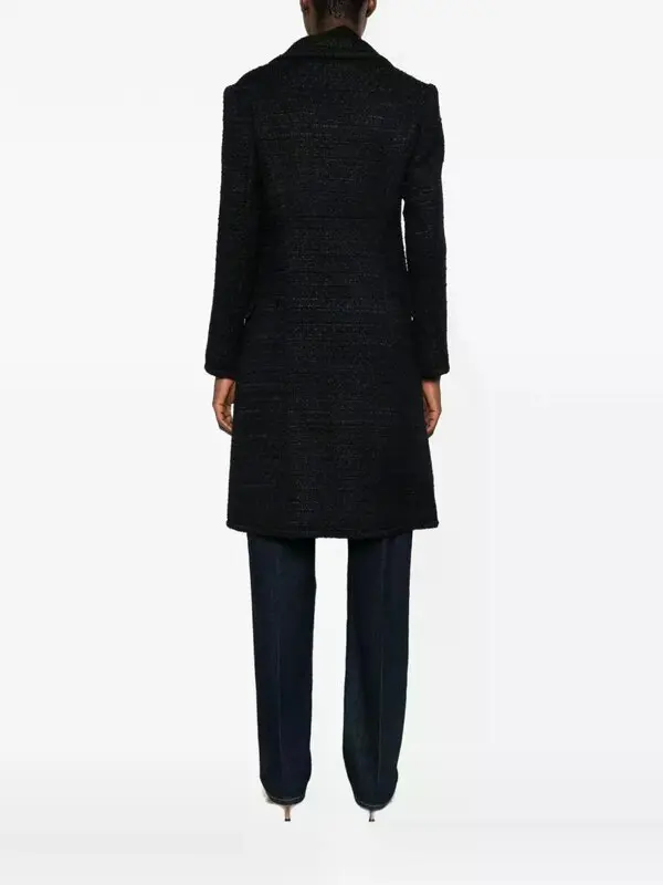 Etro Tweed Notched-lapels Coat