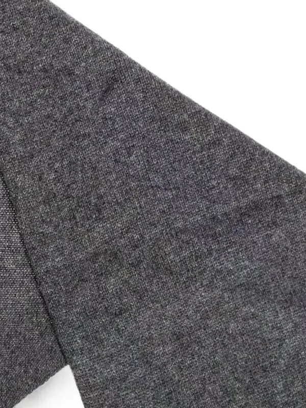 LISA YANG Florianne Mélange-effect Scarf - Grey