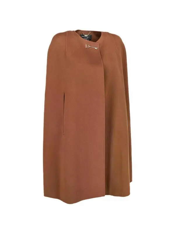 FERRAGAMO Gancini Key Cape Coat