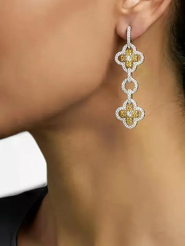 HYT JEWELRY Diamond Drop Earrings