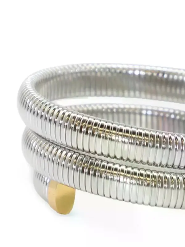 LUV AJ The Palais Flex Snake-chain Bracelet - Silver