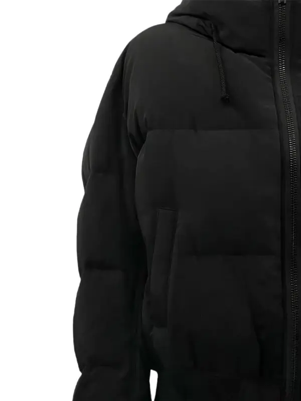 Yohji Yamamoto Quilted Hooded Jacket