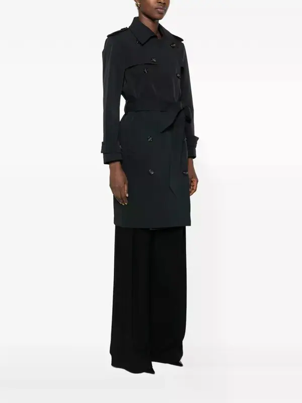 ALESSANDRO LEGORA Double-breasted Belted Trench Coat