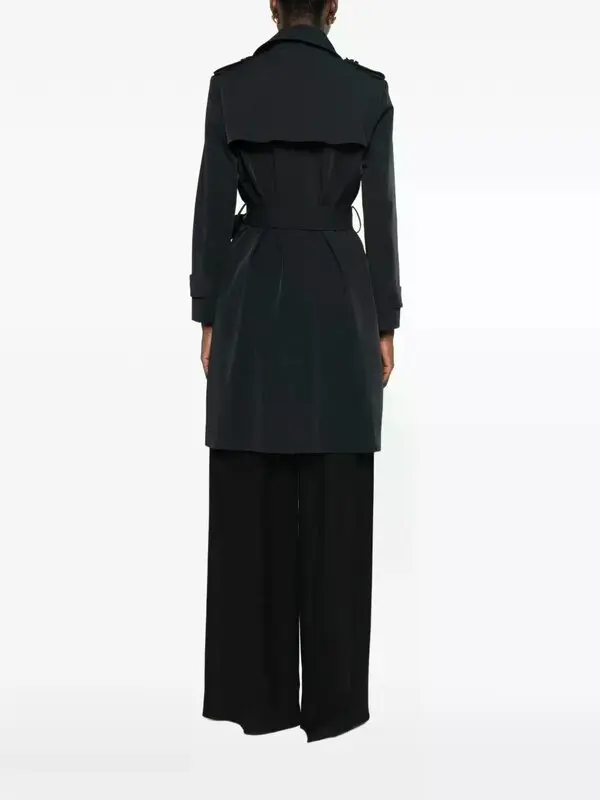 ALESSANDRO LEGORA Double-breasted Belted Trench Coat