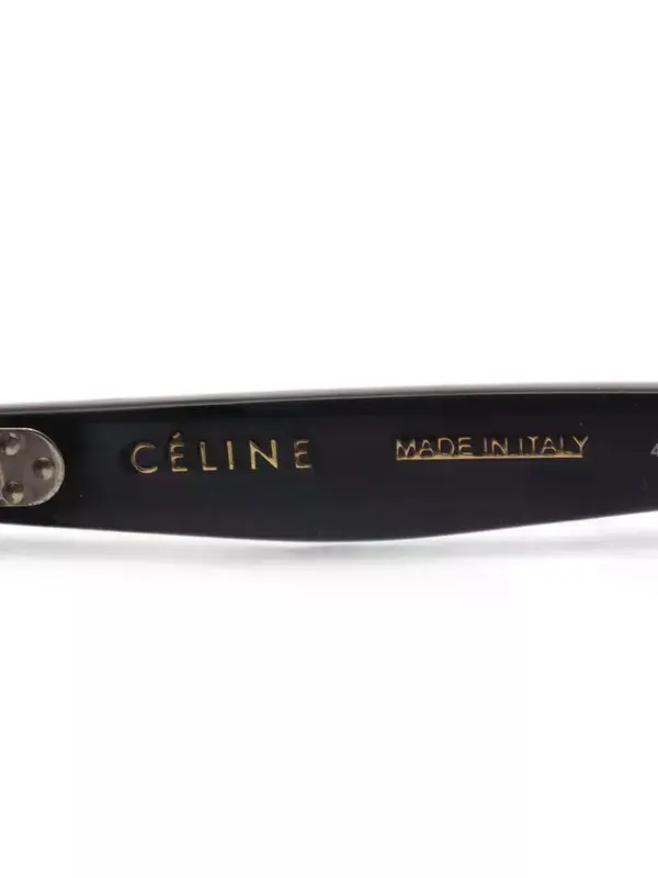 Celine 2010s Geometric-frame Sunglasses