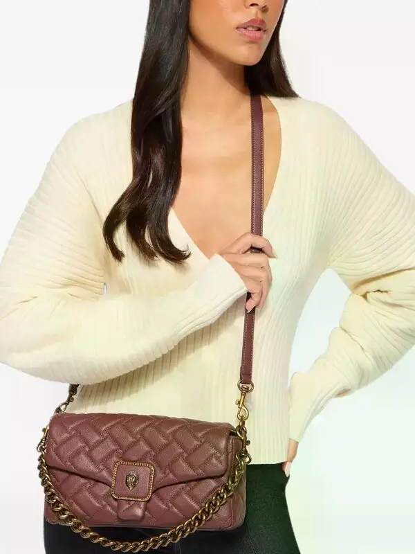 Kurt Geiger Pimplico Quilted Eagle-plaque Shoulder Bag