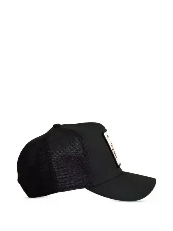GOORIN BROS Logo-patch Mesh-panel Cap - Black
