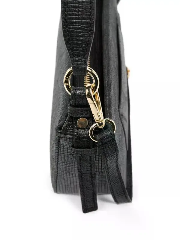 MARC ELLIS Cleo Textured Shoulder Bag - Black