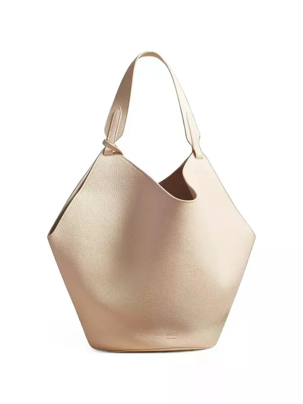 Khaite Medium Lotus Shoulder Bag - Brown
