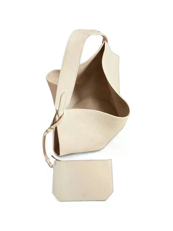 Khaite Medium Lotus Shoulder Bag - Brown