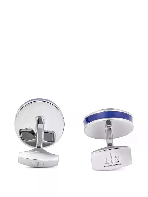 Tateossian Milos Evil Eye Cufflinks - Silver