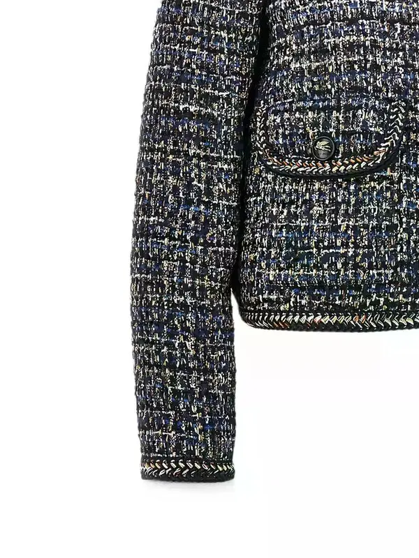 Etro Tweed-effect Button-up Jacket